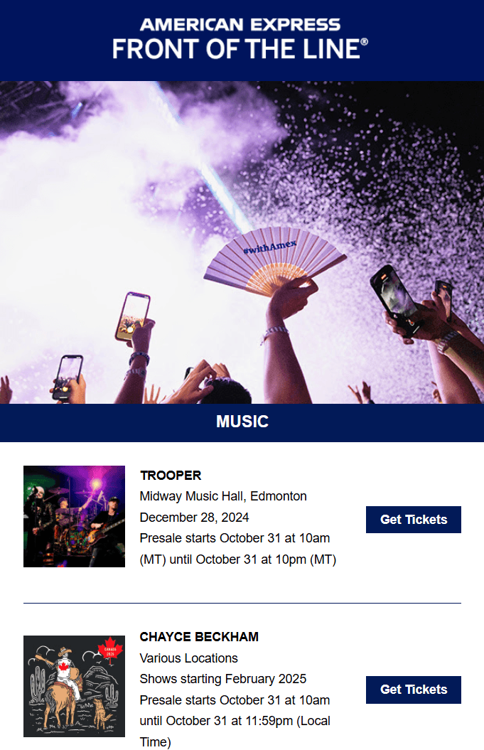 Amex Front of the Line Program: How to Get VIP Access